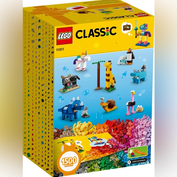 Lego | Toys | Lego Classic Creative Bricks And Animals Set 111 New 1500 ...